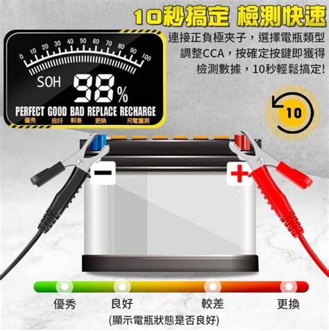 電池測試器 12v 24v電瓶檢測儀 蓄電池檢測儀 檢測儀 電瓶檢測器 內阻 電壓 智能電池檢測儀 露天市集 全台最大的網路購物市集