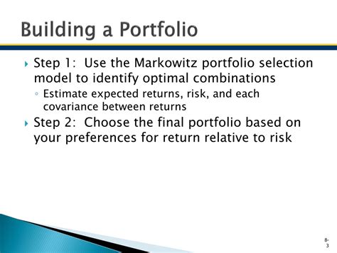 Ppt Portfolio Selection Powerpoint Presentation Free Download Id