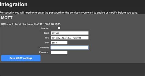 Compulsory Usernamepassword For Mqtt · Issue 198 · Stuartpittawaydiybmsv4esp32 · Github
