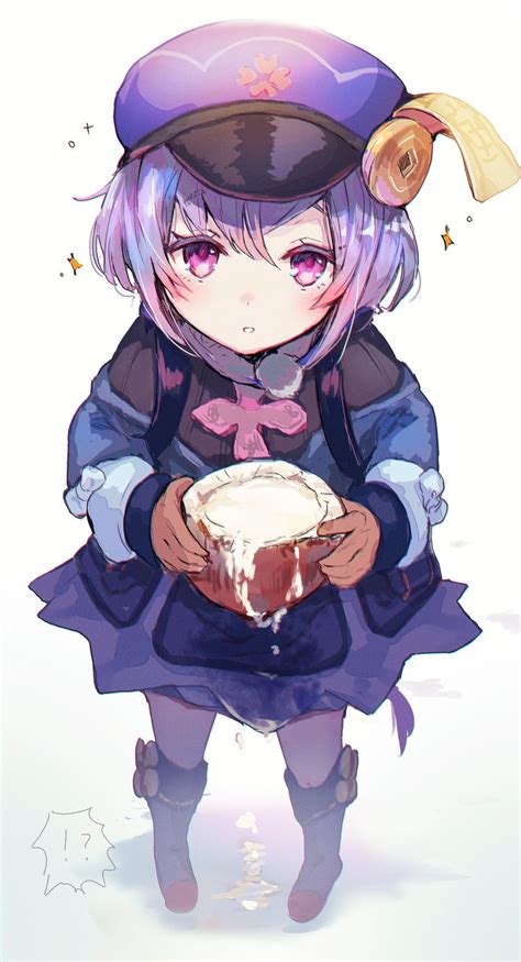 Klee And Qiqi Genshin Impact Drawn By Tomozero Danbooru