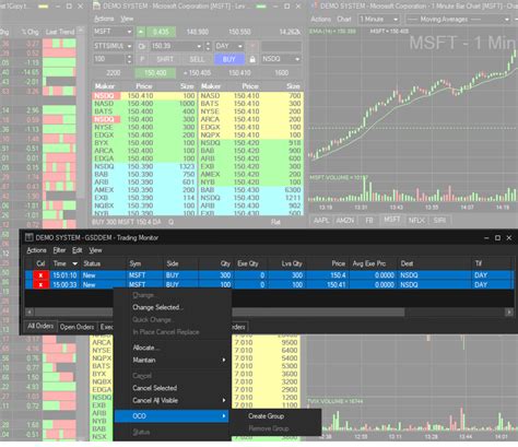 How To Place An Oco Order On Sterling Trader® Pro