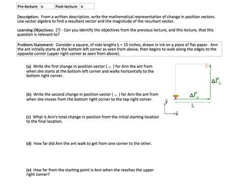 Consider A Square Part B OSU Introductory Physics Oregon State University
