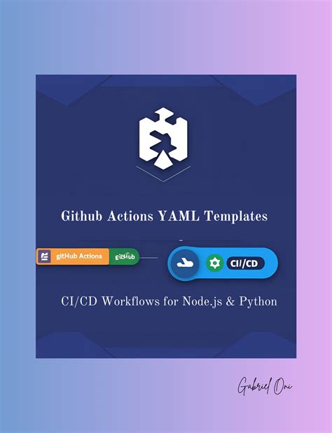 Github Actions Cicd Starter Kit — Nodejs And Python Workflows