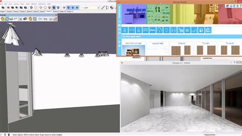 Glue To And Cut Opening SKetchup YouTube