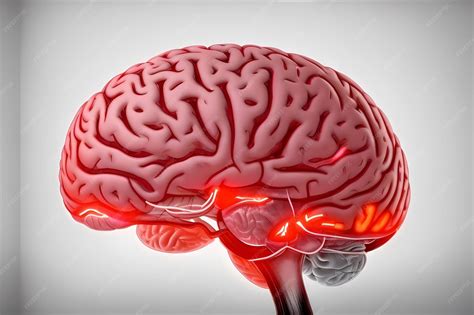 Premium Photo Human Internal Organs With Examples Of Brain Encephalitis