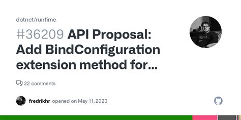 Api Proposal Add Bindconfiguration Extension Method For Optionsbuilder