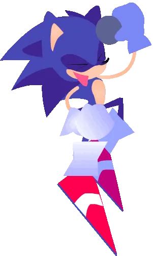 [sonic Dimensional Funkin] Old Sonic Up By Iqiwiwiwi On Deviantart