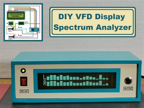 Diy Arduino Audio Spectrum Analyzer On Vfd Display Dfrobot Maker