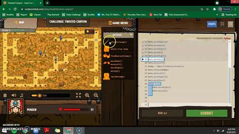 Codecombat Kithgard Dungeon Twisted Canyon Solution Youtube