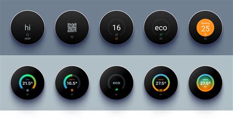 Esphome Nest Thermostat Clone On Cheap Rotary Display Share Your