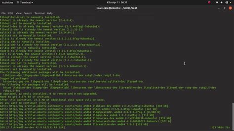 install beef di ubuntu 18 10 browser exploitation framework youtube