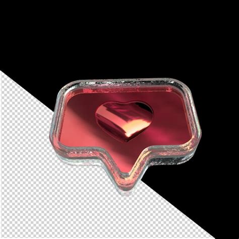 Premium Vector Notifications With A Heart Inside