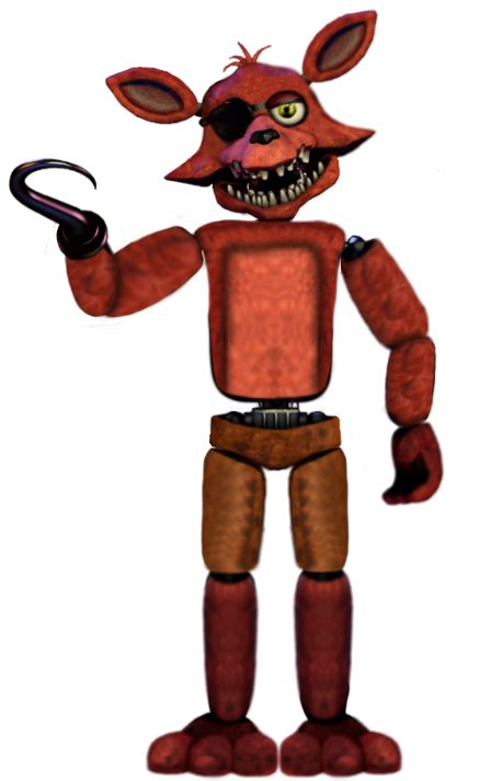 Fixed Withered Foxy By Spiderfan1964 On Deviantart