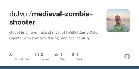 Github Dulvuimedieval Zombie Shooter Godot Engine Remake Of My