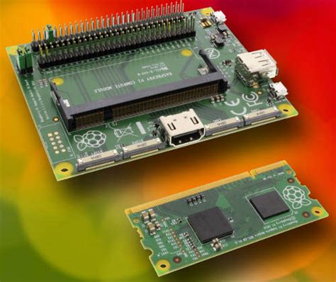 Plataforma Para Prototipos De Bajo Coste Con El Nuevo Módulo De Computación Raspberry Pi