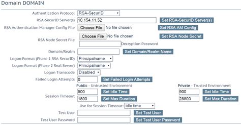 rsa two factor authentication kemp support