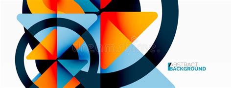 Vector Abstract Background Template Stock Vector Illustration Of Concept Colorful 254876109