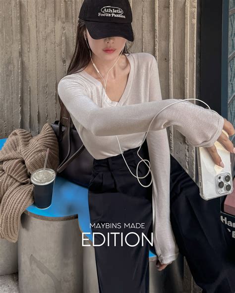 메이빈스 감성 데일리룩 Maybins