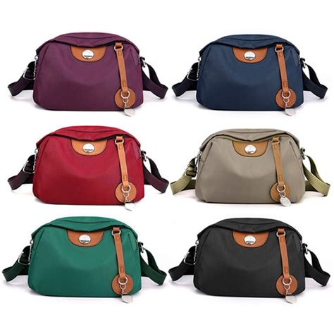 레이크 미니 콤비 천가방 빈티지 캐주얼 사계절 데일리 가방 가벼운 간편 나들이 방수 기능 심플 숄더 크로스백