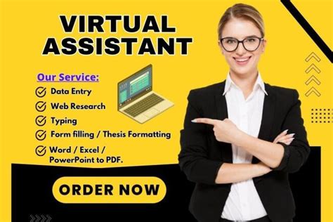 I Will Do Professional Virtual Assistant Web Research Data Entry For Freelancer Muhammad