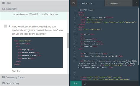 Learn To Create Your Own Website With Codecademy By Wendy Zhao Medium