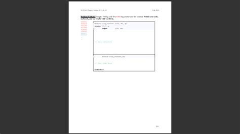 Solved Problem4 130 Nts Design A Verilog Code For A 6 Bit