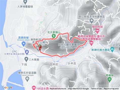 東勢天梯步道 健行筆記