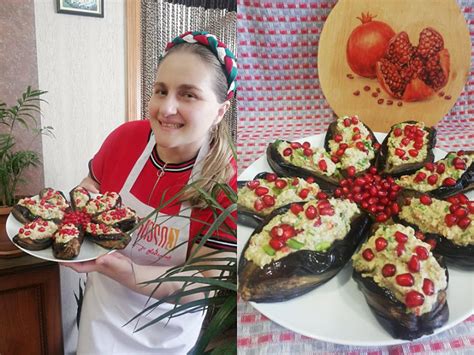 ნიგვზიანი ბადრიჯანი ელგა ტაბატაძის რეცეპტით Gemrielia Ge