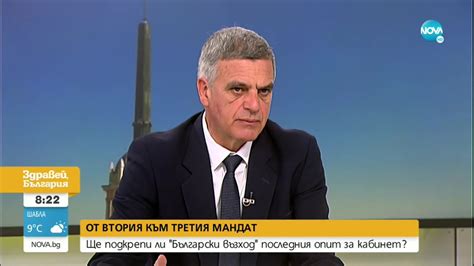 Янев Партиите не затварят вратата за възможни предсрочни избори Здравей България 09 01 2023