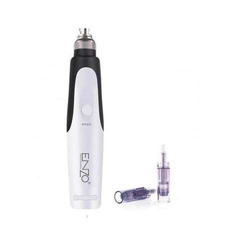 جهاز ديرما بن مع رأسين إبر 36 إبرة و12 إبرة ماركة Enzo و5 سرعات