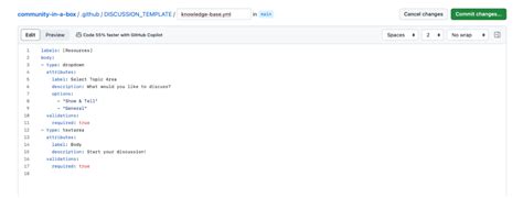 create a home for your community with github discussions the github blog