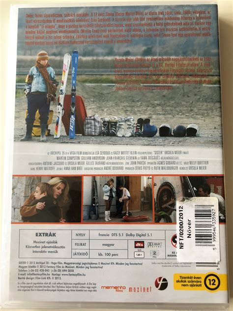 Nővér Dvd 2012 Lenfant Den Haut Sister Directed By Ursula Meier