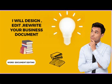 Formatting And Rewrite Your Bussiness Document Upwork