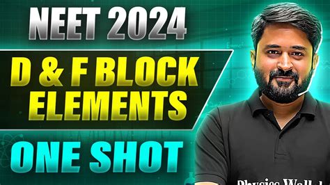D F BLOCK ELEMENTS In 1 Shot FULL CHAPTER COVERAGE Concepts PYQs