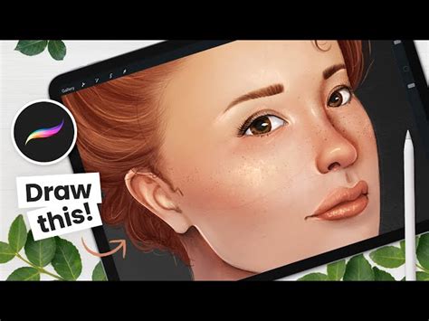 Free Video How To Paint A Face Procreate Tutorial Foolproof Method From Genevieve S Design