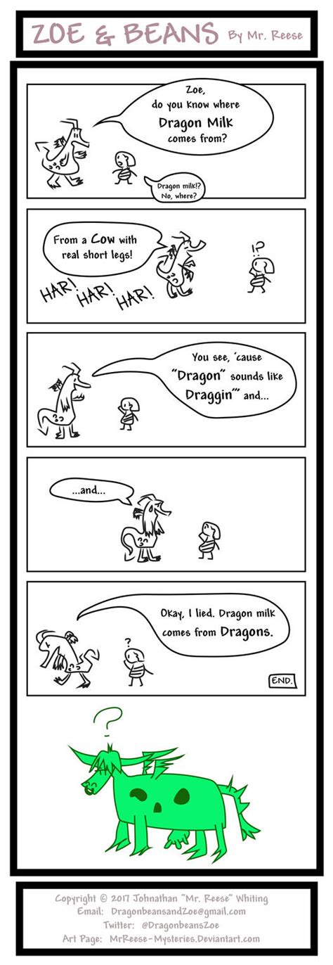 Zoe And Beans Dragon Milk Final By Mrreese Mysteries On Deviantart