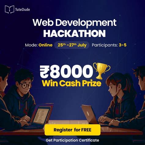 Hackathon Webdevelopment Tutedude Codingchallenge Hacktowin
