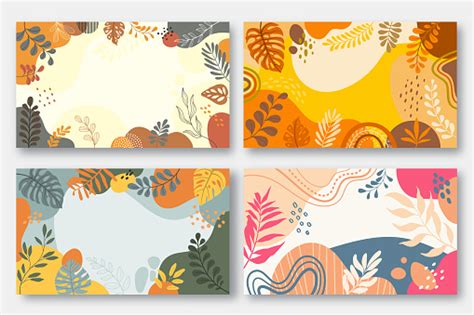 디자인을 위한 Beautifulbackground가 있는 배경입니다 열대 식물이 있는 화려한 배경 텍스트를 위한 위치입니다 0명에 대한 스톡 벡터 아트 및 기타 이미지