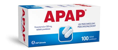 Apap 500mg X 100 Tabl W Ból Apteka Wawa