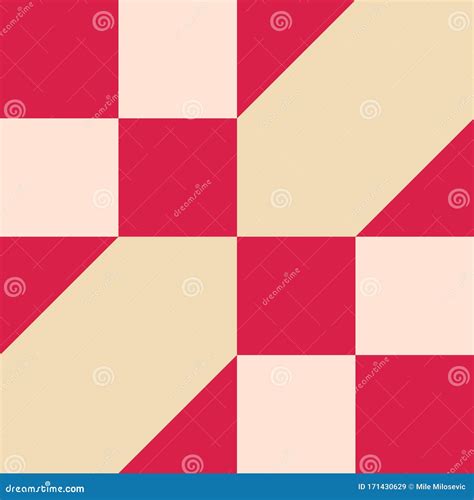 Geometric Pattern With Square Abstract Seamless Square Background