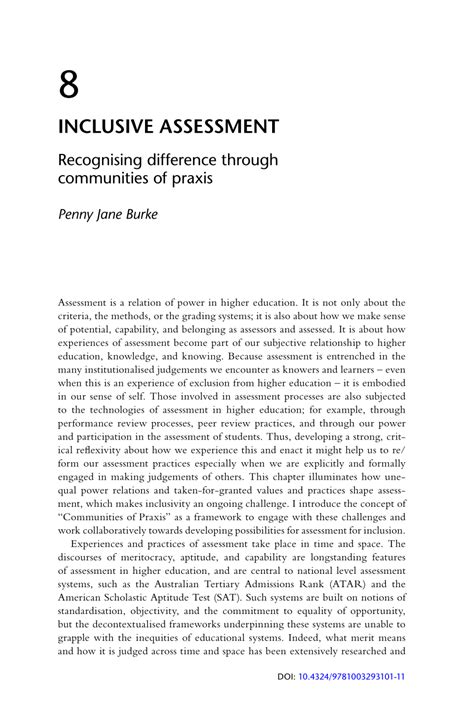 Pdf Inclusive Assessment