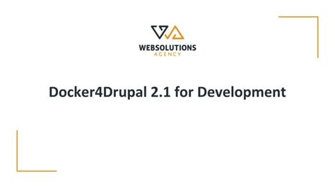 Docker4drupal 2 1 For Development Pdf