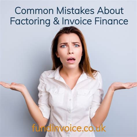 Common Mistakes About Factoring And Invoice Finance