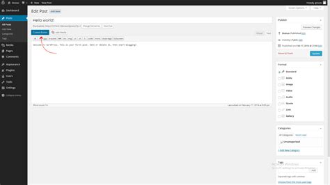 Wordpress How Can I Add A Custom Button To Add And Edit Posts Pages
