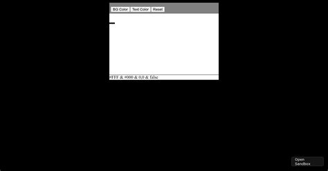 A Really Bad Text Editor Codesandbox