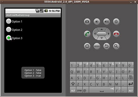 Android Er Radiogroup And Radiobutton