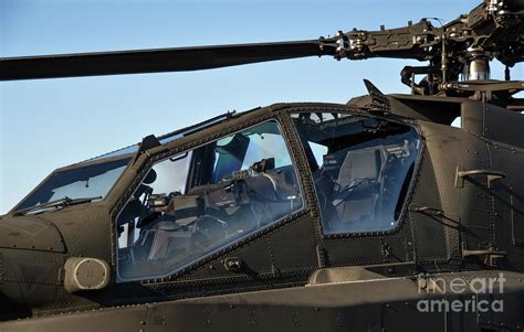 Apache Cockpit Photograph By Richard Booth Pixels