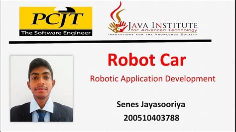 Obstacle Avoiding Robot Car Java Institute Youtube