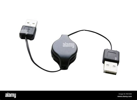 USB Male To Male Cable Stock Photo Alamy