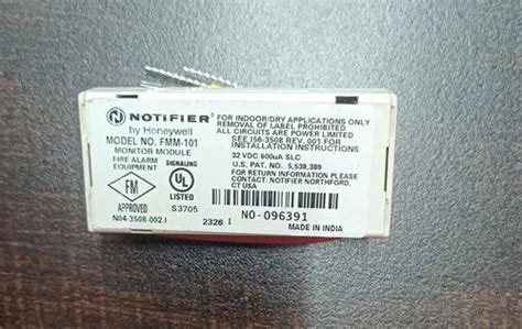 24VDC Notifier Monitor Module Fmm 101 At 2450 Piece In Mumbai ID 2852635883888